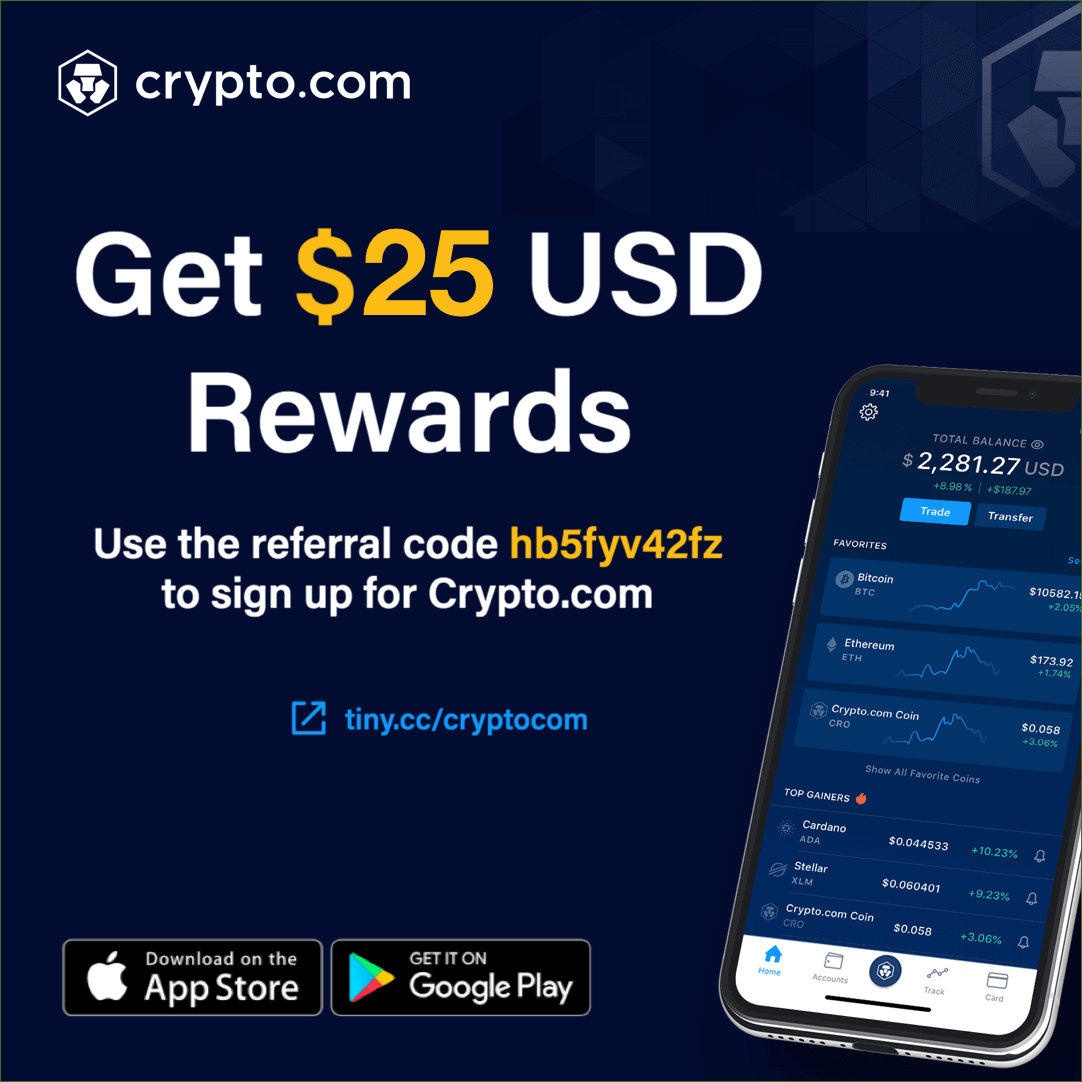 Crypto.com sign up bonus of $25 USD - update 2023 [Crypto referral code]