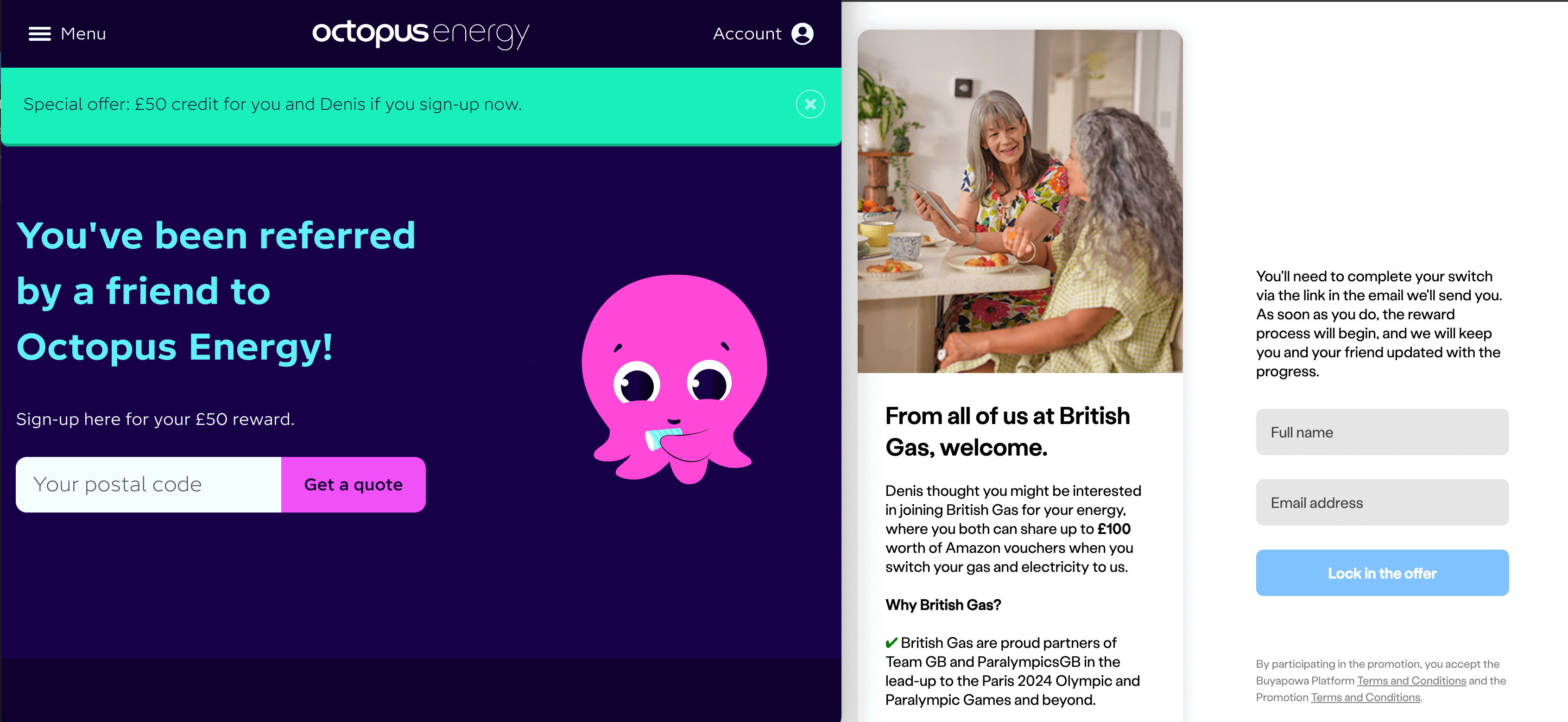 Octopus Energy vs British Gas: A Complete Comparison [+ Referral Code]