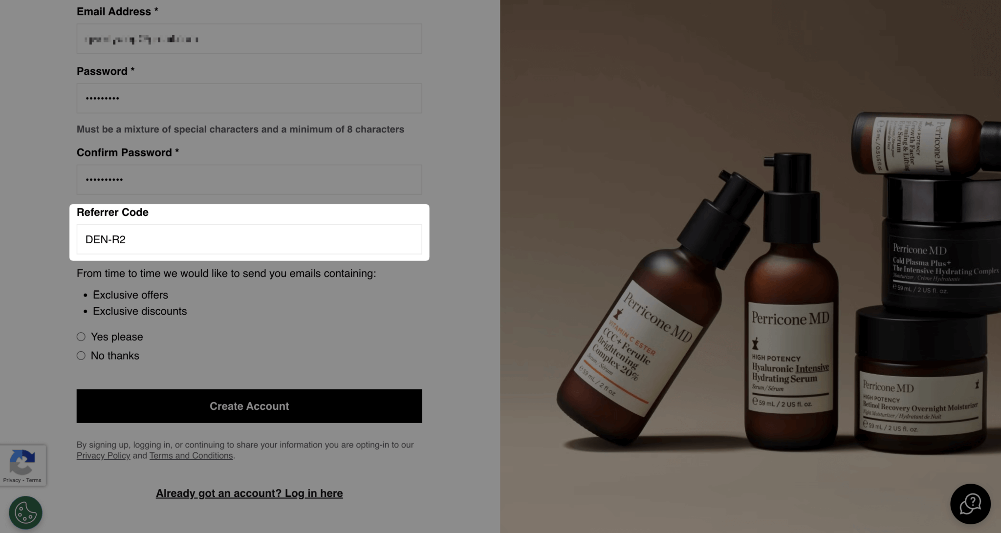 Perricone MD Referrer Code: Save on your first order, get £30 off discount