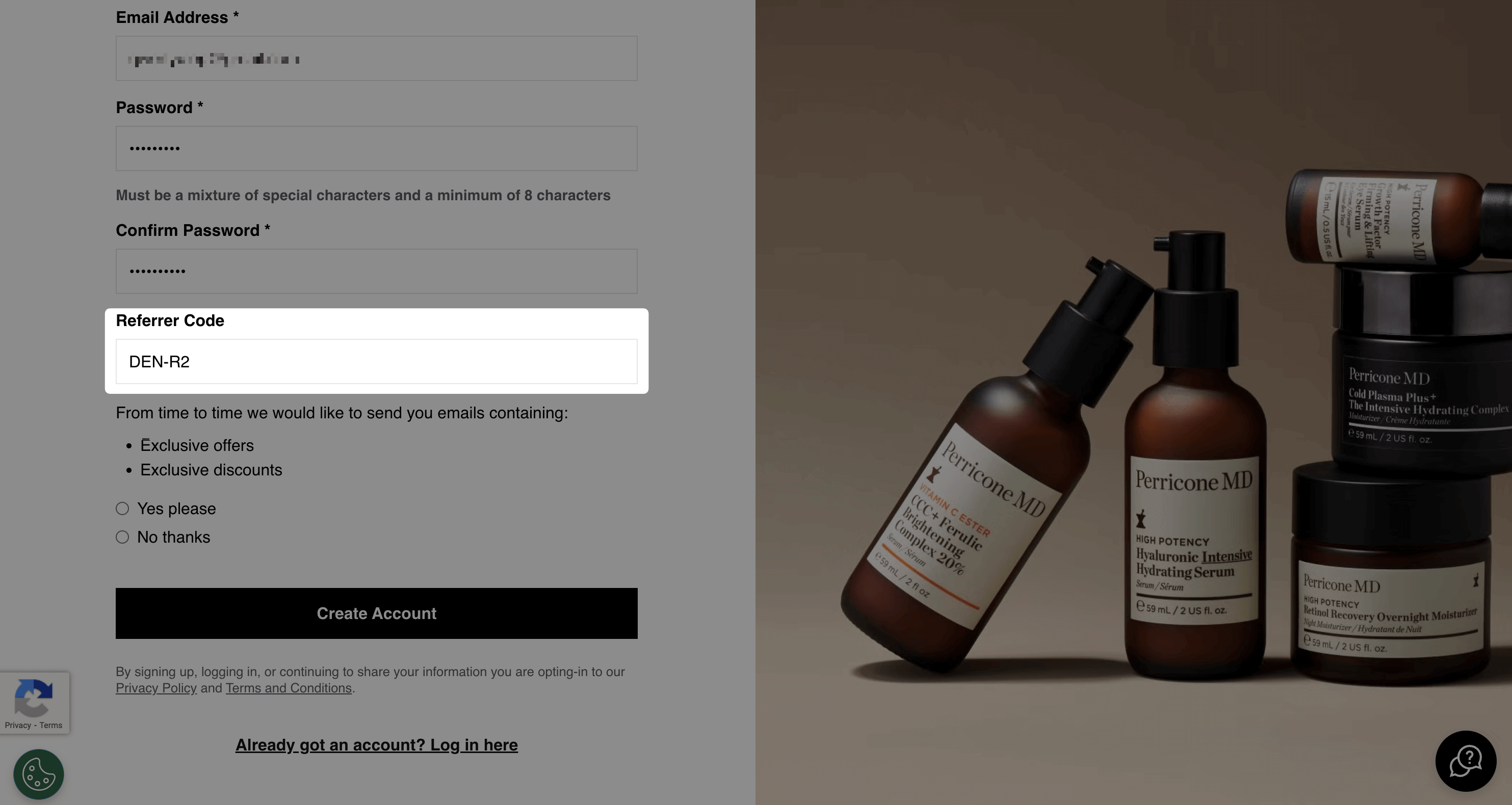 Perricone MD Referrer Code: Save on your first order, get £30 off discount