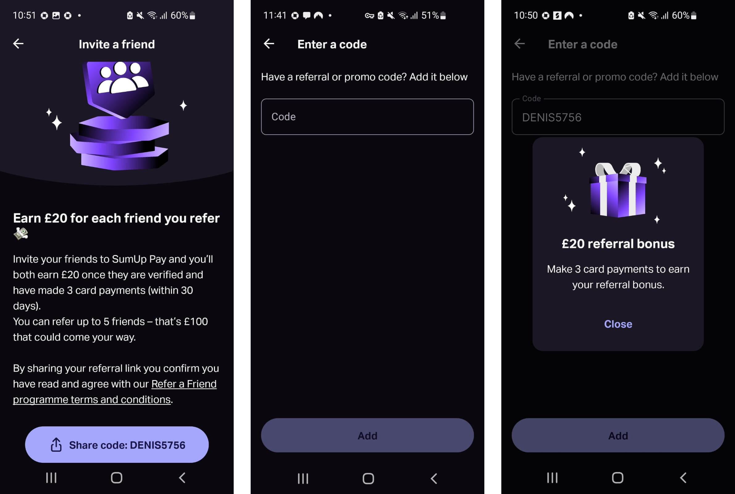 How to Earn £10 with SumUp Pay – Step-by-Step Guide & Referral Code